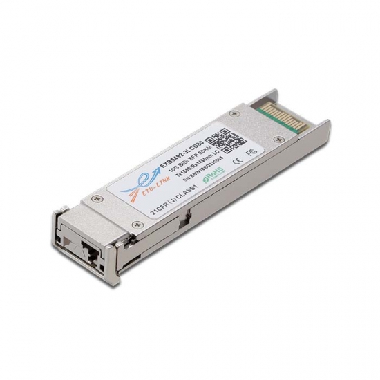 10G Tunable DWDM XFP 80KM LC Optical Transceiver Suppliers,manufacturers,factories -ETU-Link